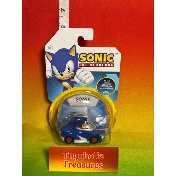 Jakks | Toys | Sonic The Hedgehog Sonic Speed Star Diecast Vehicle Car ...